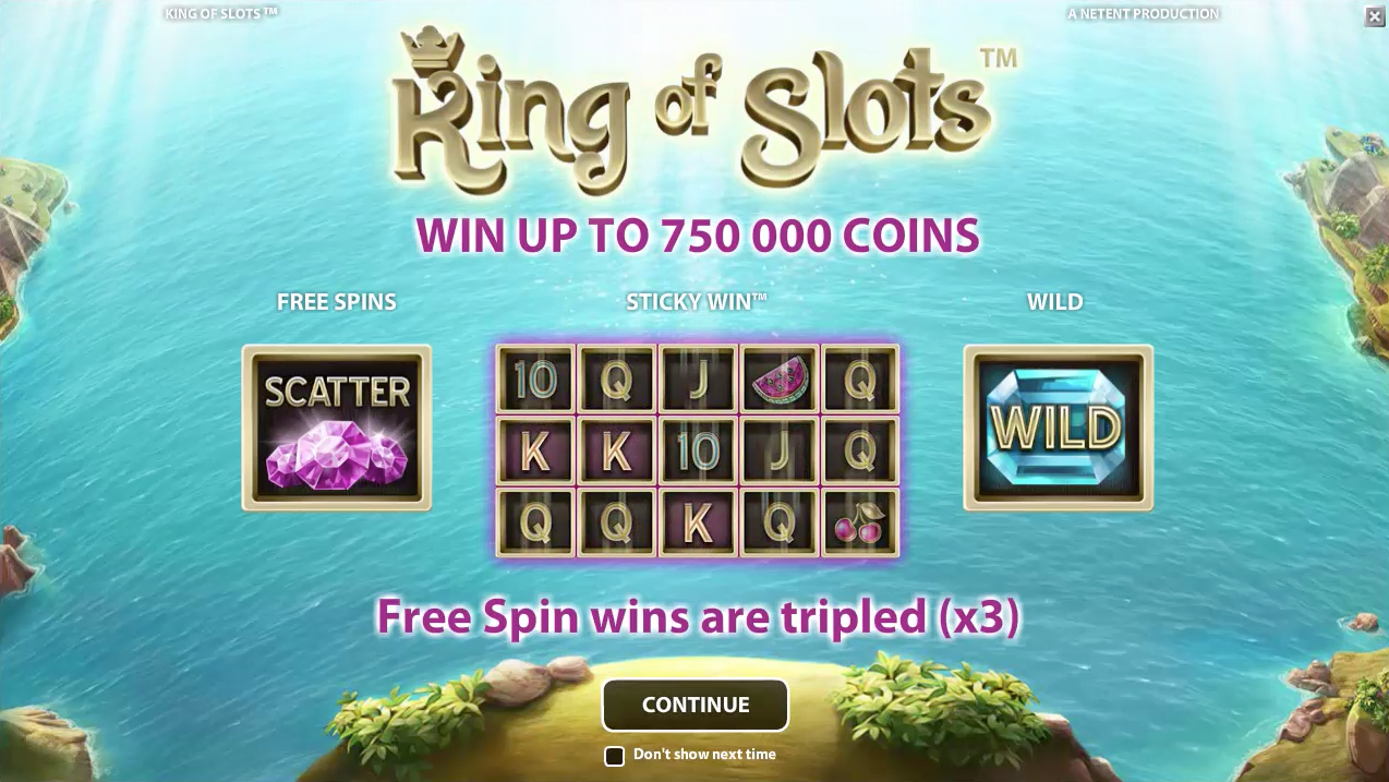 CasinoSaga Launches Unique Netent Slot: King Of Slots